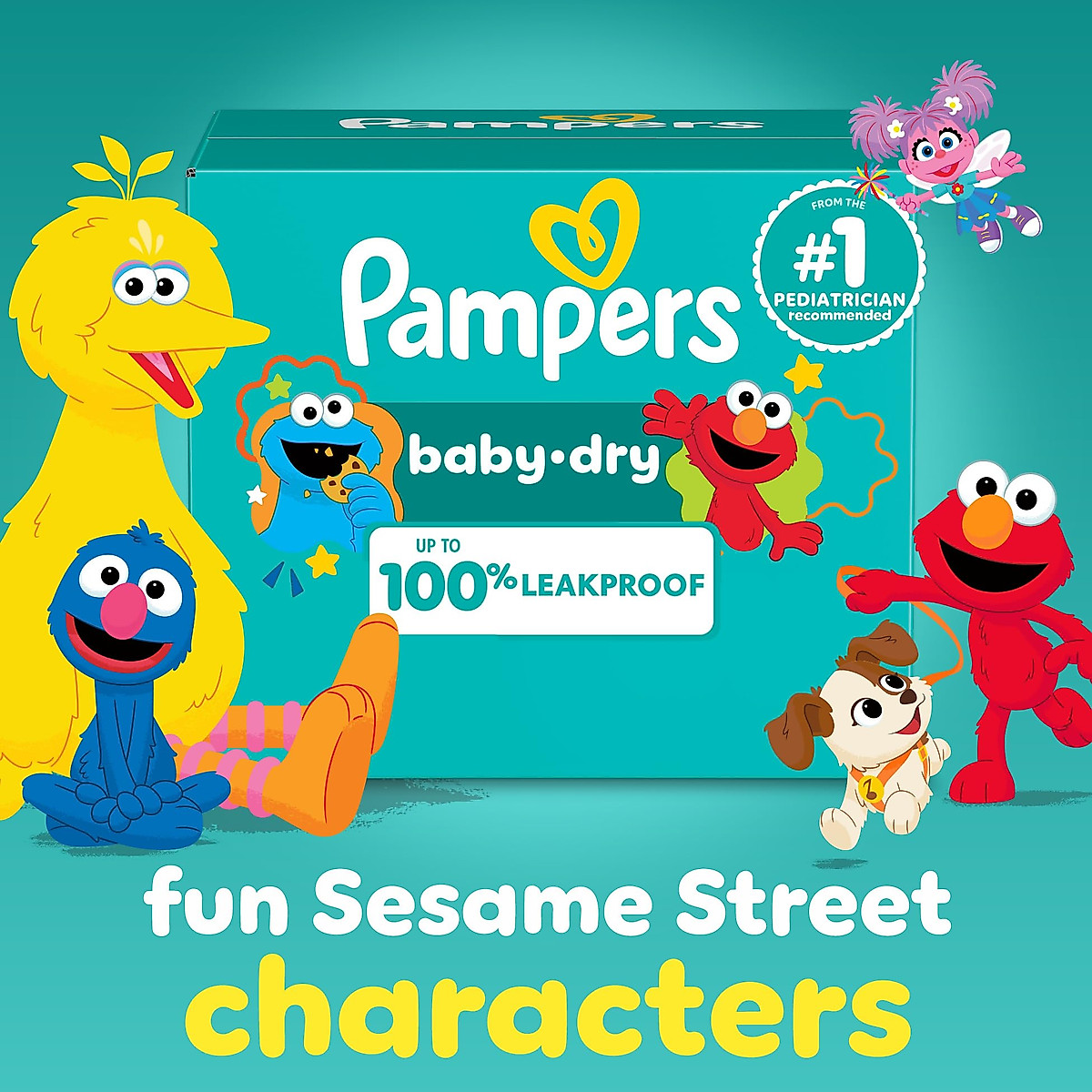 Diapers Size 3, 210 Count - Pampers Baby Dry Disposable Baby Diapers (Packaging & Prints May Vary)