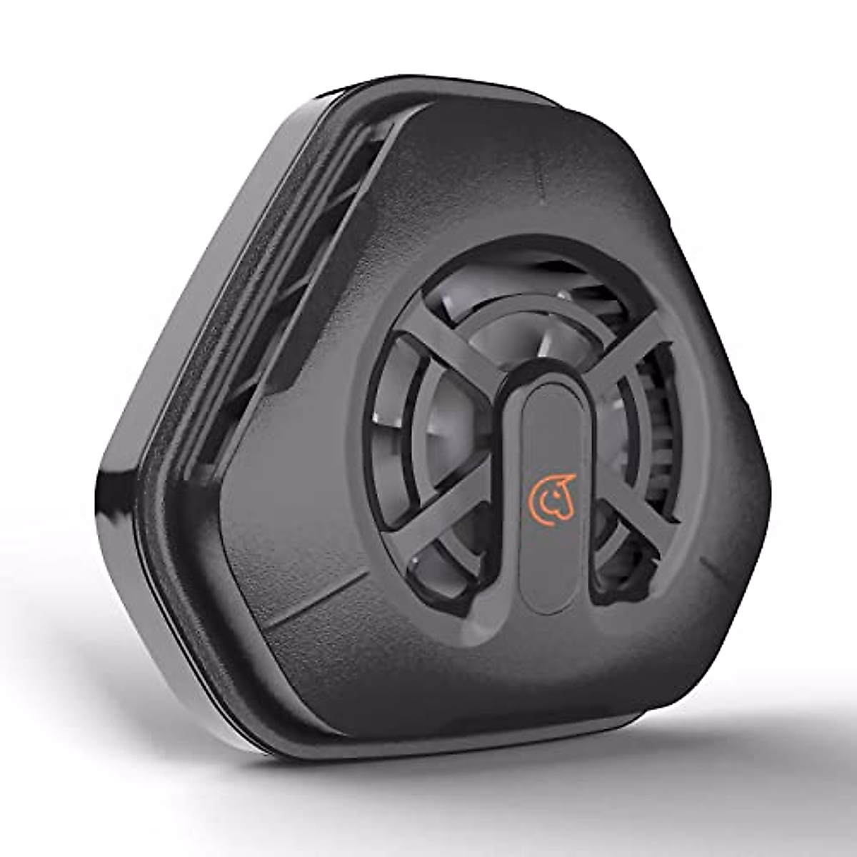 Phone Cooler Yvweos Portable Phone Cooler Magnetic Phone Cooling Fan Radiator 2A Compatible with All Mobile and iPad for Gaming, Live Streaming, Outdoor Vlog - Black