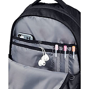 Under Armour Adult Recruit 3.0 Backpack , Black (001)/Pitch Gray , One Size Fits All