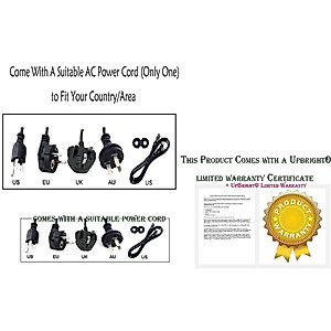 UpBright New Global 24V AC/DC Adapter Compatible with Samsung HW-S50A HW-S50A/ZA HWS50A HWS50A/ZA Dolby Digital Soundbar Bluetooth +24V Power Supply Cord Cable PS Battery Charger Mains PSU