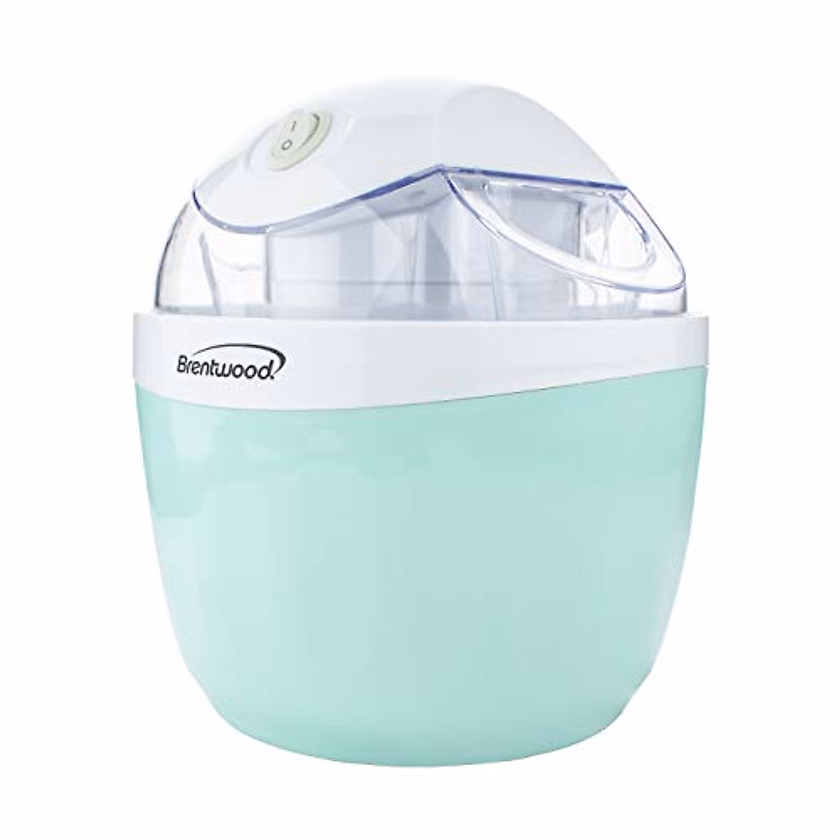 Brentwood TS-1410BL 1 Quart Ice Cream and Sorbet Maker, Frozen Yogurt, Gelato, and Custard Machine, Blue