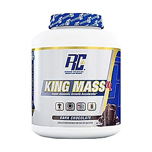 Ronnie Coleman Signature Series King Mass-XL Dark Chocolate Super anabolic Growth Accelerator 6 Pound, 6 Pound