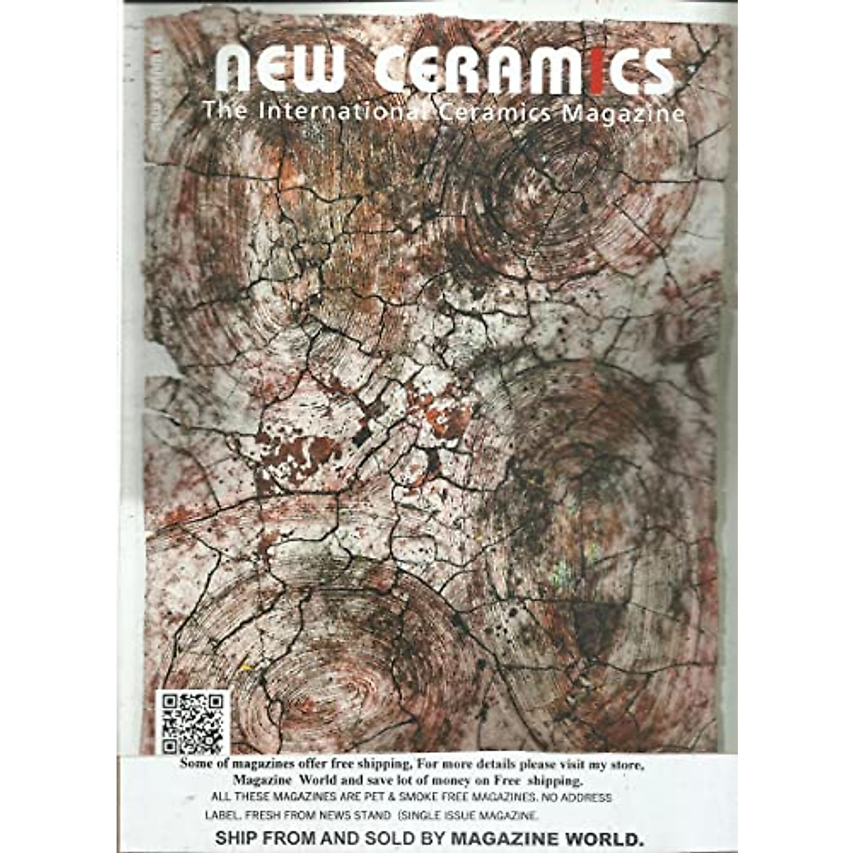 New Ceramics Magazine, September/October, 2021 * PLEASE NOTE: ALL THESE MAGAZINES ARE PETS & SMOKE FREE. NO ADDRESS LABEL, FRESH STRAIGHT FROM NEWSSTAND. (SINGLE ISSUE MAGAZINE)
