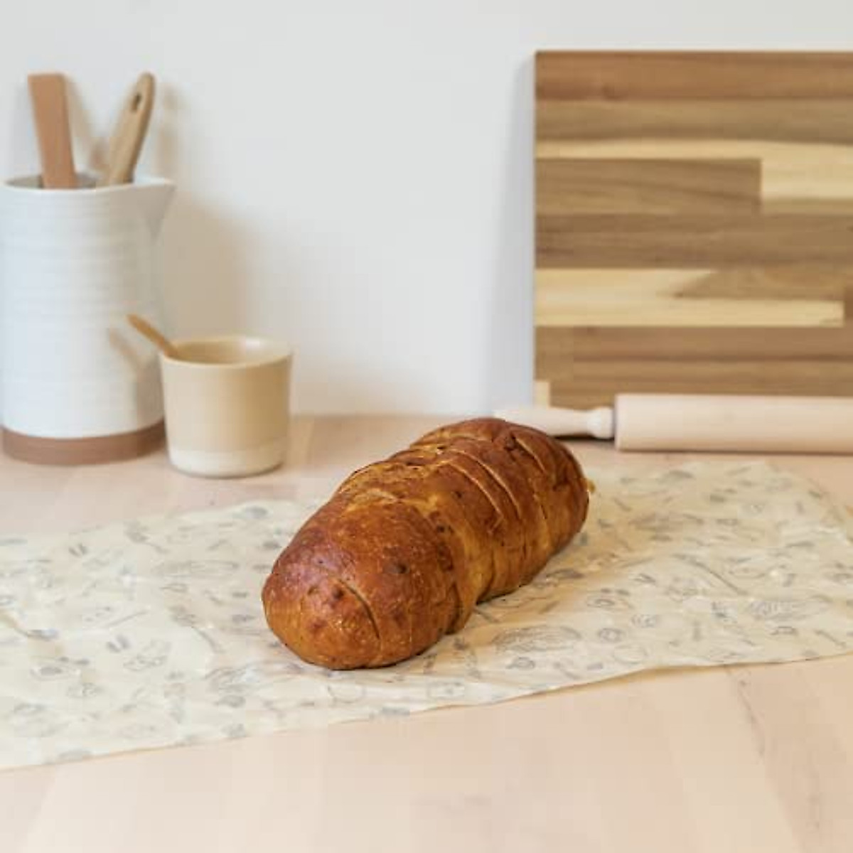 Abeego, The Original Beeswax Food Storage Wrap - One Natural, Giant 13 x 24" Sheet