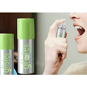Amway Glister Refresher Spray 2-Pack, Glister Mouth Freshener Spray (Mint)