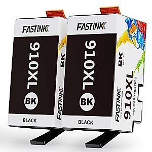 Compatible HP 910XL Ink Cartridges Combo Pack,High Yield,2 Black,Works with HP OfficeJet Pro 8020 8025 8025e 8035 8035e 8028 Printer, ,HP910XL,HP910