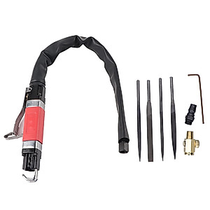 Pneumatic File, Air Reciprocating File Body Saw with Snap Button Switch Pneumatic File Grinding Machine Hardware Tools 6.2bar 90psi for Home