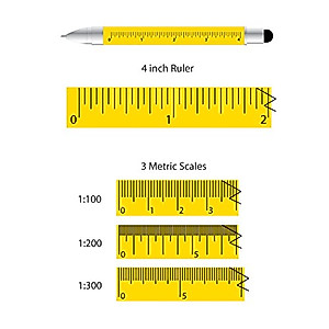 Monteverde USA One Touch Tool Pen, Ballpoint Pen, Yellow (MV35212)