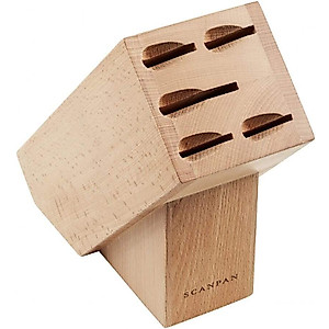 Scanpan Classic 6-Piece Knife Set with Block