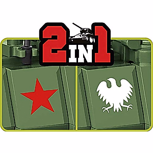 Cobi toys 668 Pcs Historical Collection WWII /2542/ T 34-85, Green