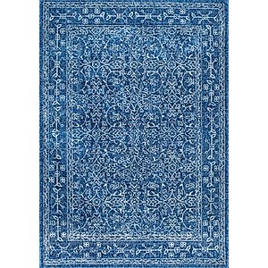nuLOOM Vintage Waddell Area Rug, 5x7, Dark Blue