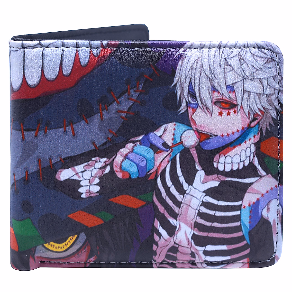 Amatensu Anime Characters Juzo Suzuya wallet Touka Kirishima wallet Ken Kaneki wallet E