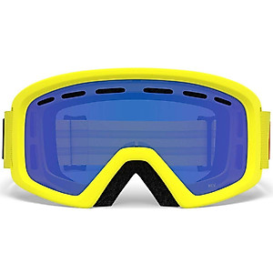 Giro Rev Youth Snow Goggles - Namuk Yellow Strap with Grey Cobalt Lens (2020)