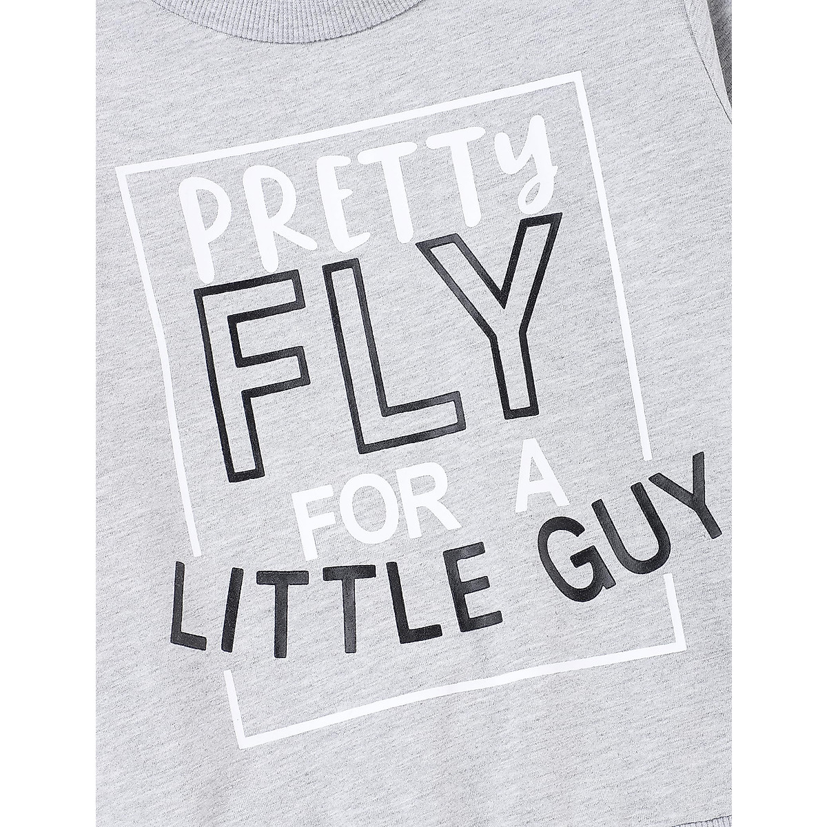 oklady Boy Clothes 5T 6T Long Sleeve Letter Sweatshirts Top and Ripped Jeans Pants Toddler Boys Fall Winter Outfits