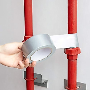 Amazon Basics Heavy-Duty Duct Tape, 1.88-inch by 30-yard, Silver, 3-Pack, Great for General-Purpose Use, Home repairing, DIY work, Auto repair and Outdoor activities