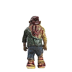 UDDDSR Zombie Gnombie，Walking Dead Garden Gnome Statue，Halloween Decor Indoor Clearance for Home Outside Yard Costumes Party Haunted House Garden Lawn，Horror Movie Lovers Gifts- 12inch