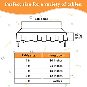 Colemoly [16-Pack] Disposable Plastic Tablecloths for Rectangle Tables 54 * 108 Inch. White Tablecloth for Parties,Weddings, Indoors,Outdoors