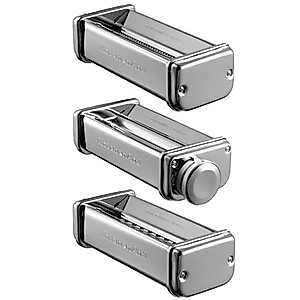 KitchenAid Pasta Roller & Cutter Attachment Set (With Stand)