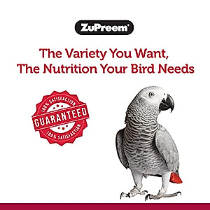 ZuPreem Smart Selects Bird Food for Parrots & Conures, 4 lb - Everyday Feeding for Caiques, African Greys, Senegals, Amazons, Eclectus, Small Cockatoos
