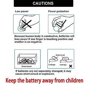 KaPonsec 20 Pack LR1130 AG10 389 1.5V Button Coin Cell Battery