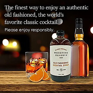 Woodford Reserve Old-Fashioned Cocktail Syrup, Cherry, Orange, Bitters Flavoured