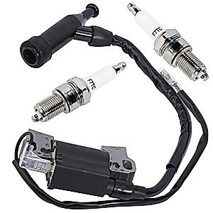 SOAJEE Ignition Coil Compatible with Champion Power 196cc 6.5HP 3500 4000 Watt Generator 40008 40026 46514 46515 46516 46517 46535 46539 46540 46551 46553 46554 46555 46558 46561 46596 3500W 4000W 4KW