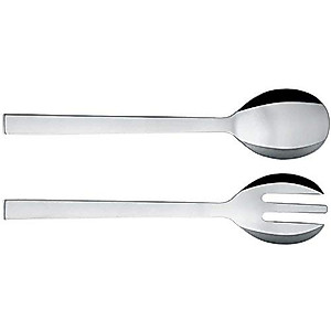 Alessi Santiago Salad Set, 8 x 29.5 x 5 cm, Silver
