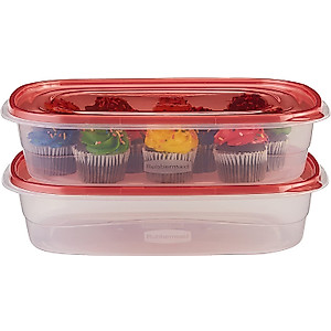 Rubbermaid 1787832 Rectangular Take Alongs Container 2 Piece Set