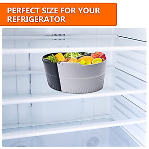 Lineware Slow Cooker Divider Liners for 6-8 QT Crockpot, Silicone Reusable Compatible for Crock Pot Liners Divider Inserts,Dishwasher Safe, Oval Shape,Leakproof & Easy Clean，BPA Free(Upgraded Thicker)