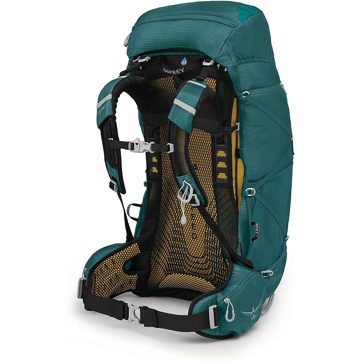 Osprey Eja 58 Women's Ultralight Backpacking Backpack, Deep Teal, X-Small/Small