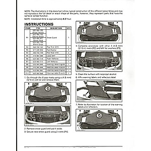 Ski-Doo New OEM Expedition Grand Touring Snowflap - Hardware Included, 860200467