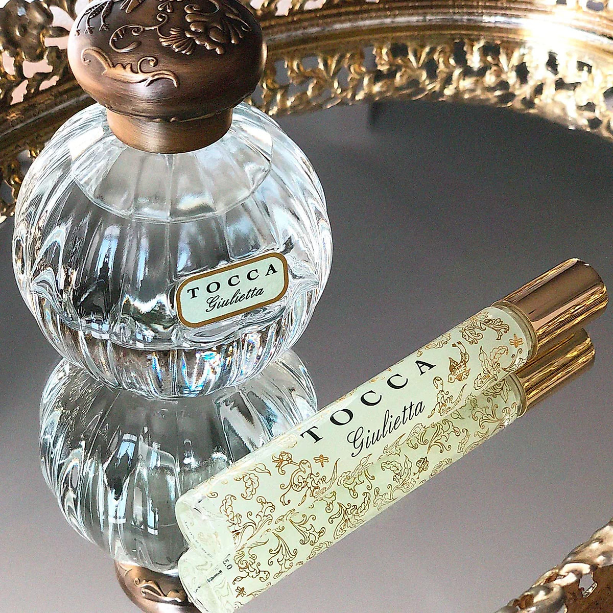 Tocca Giulietta Eau de Parfum, 1.7 Fl Oz (50ml) - Fresh Floral Perfume with Notes of Pink Tulips, Green Apple and Vanilla Orchid