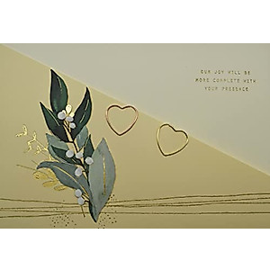 Small Paper Clips Cute Heart Paper Clips Bookmarks, 200 PCS Gold and Rose Gold Paper Clips, Gifts Idea (Mini Size, 200 Pcs)