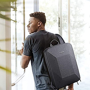 Smatree 15.6-16 inch Laptop Backpack, Hard Waterproof Daypack for Up To 16 inch Macbook Pro 2021, HP Pavilion 15, Acer 15.6 Gaming Laptop,Black