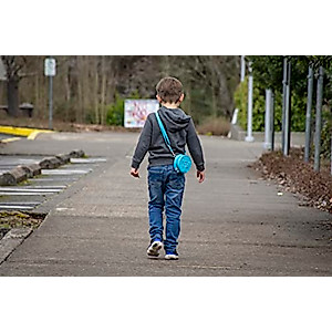 LEGO MICRO KNOB BAG, MEDIUM AZUR