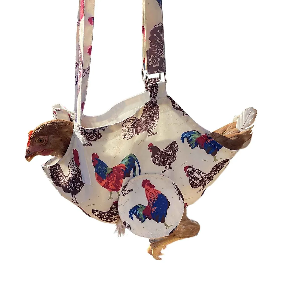 tinkare Chicken Medic Bag Chicken Sling Holder Bag Carry Bag Catching Bag for Brahma Hen Rooster Poultry Transport Traveling Driving Restraint