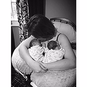 Twin Z Pillow The 6 uses in 1 Twin Pillow ! Grey Plus Free Travel Bag!