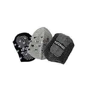 Yenzat Baby Toddler Boys Grip Crew Socks Non Skid Anti Slip 12-24 Months 12 Pairs