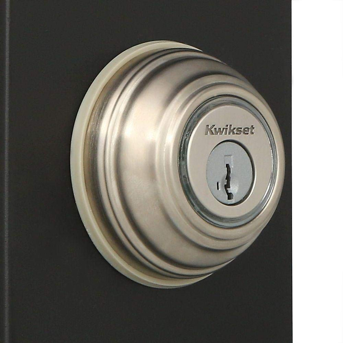 Single Cylinder Deadbolt Finish: Satin Nickel