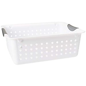 BASKET 13.8X10.8X5"WHITE