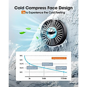 Mini Handheld Fan,New Semiconductor Refrigeration Hand Fan for Fast Cooling ,USB Rechargeable Fan Personal, Battery Operated 3 Speed Small Fan,Mini Size perfect for Kids,Home,Outdoor,Office,Travel