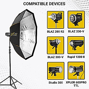 Glow EZ Lock Octa Quick XXL Softbox with Bowens Mount (60")