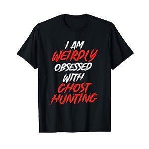 Ghost Hunter EVP Hunting Paranormal Halloween Spirit Hunt T-Shirt