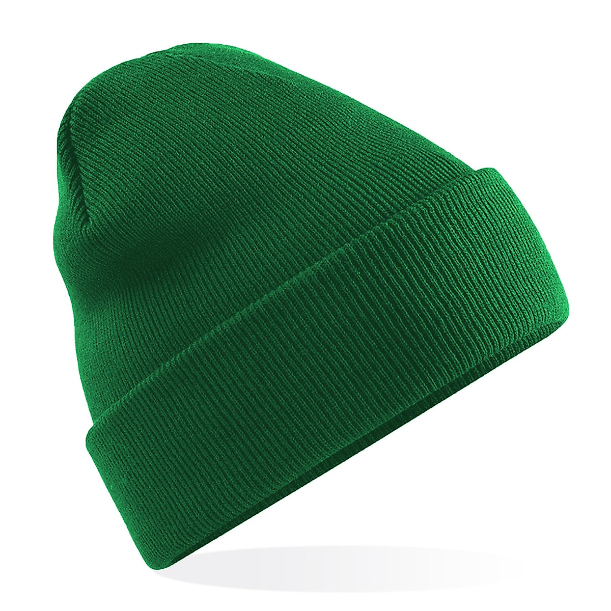 UTTPLL Baby Boy Girl Knit Warm Baby Hats Thick Soft Toddler Beanies Slouchy Ribbed Cuffed Beanie for Boys Girls Green One Size