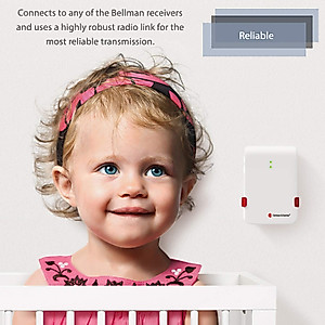 Bellman & Symfon Baby Pager Notification Solution – Baby Safety System - Smart Home Alarm with Baby Monitor Transmitter & Pager Receiver