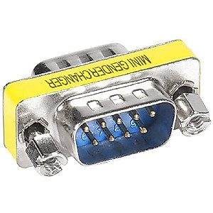 Top-Longer Rs232 Serial Cable 9 Pin DB9 Female to Female/Male to Male Gender Changer Coupler Adapter Connector Pack of 4