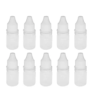 TRENDBOX 10 Pack 10ml Plastic Empty Eye Liquid Dropper Bottles