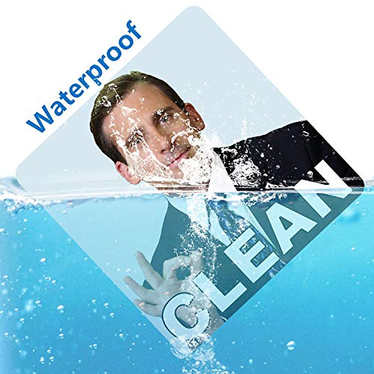 Michael Scott Prison Mike Dishwasher Magnet Clean Dirty Sign Sticker Strongest Magnet Double Sided Flip with Metal Magnetic Plate Universal Kitchen Dish Washer Reversible Indicator