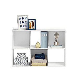 Sauder 6-Cube - 1/2" Construction, White Finish