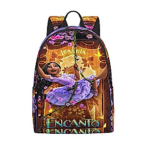 Cartoon Backpack Unisex 3D Printed Backpacks,Large Capacity Anime College Travel 16 Inch Backpack for Boys Girls Teens